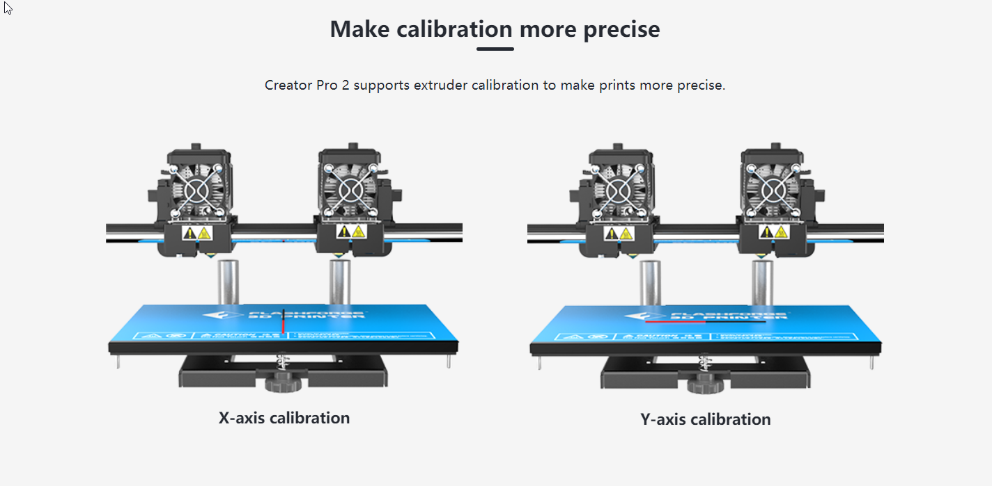 Flashforge Creator Pro 2 - IDEX Dual Extruder unter 3D-Drucker & mehr > Hersteller > Flashforge